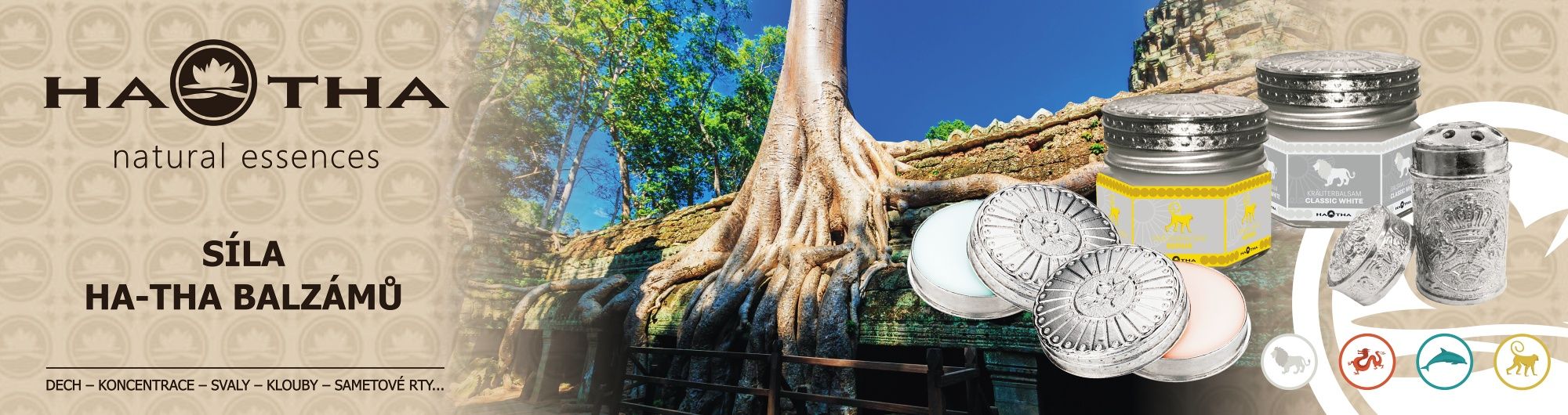 HA-THA tuhé parfémy - Přírodní obchod